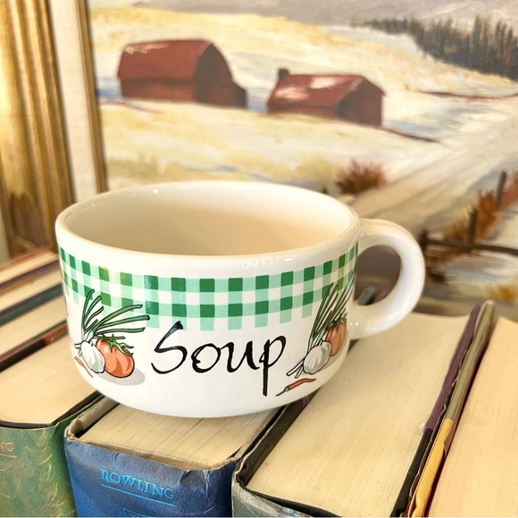 Dining | Vintage Houston House French Onion Soup Stumpy Chubby Mug ...